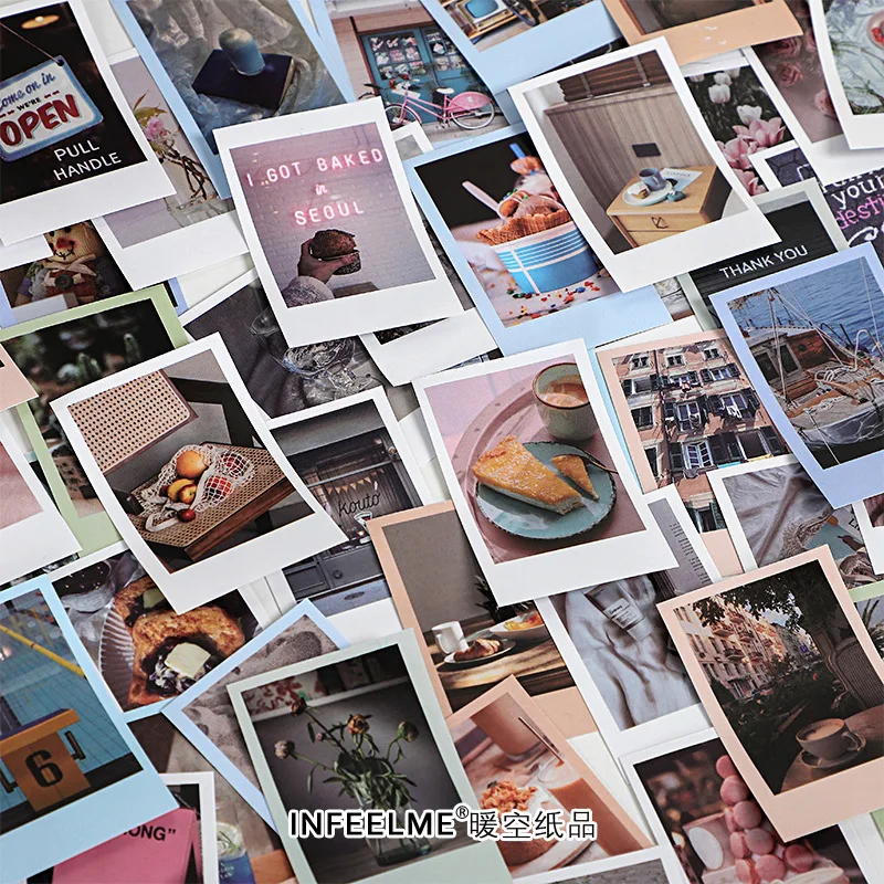 50Pcs-pack-INS-Aesthetic-Stickers-Book-DIY-Decoration-Diary-Album-Photo ...