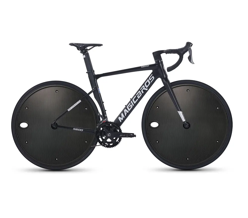MAGICBROS 700C Wheel Cover Unisex Single Speed Gravel Road Bike 40MM ...