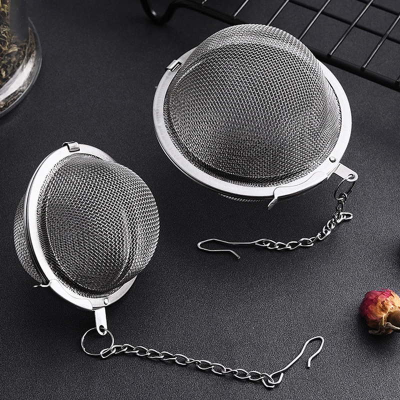 Stainless-Steel-Tea-Infuser-Sphere-Locking-Spice-Tea-Ball-Strainer ...