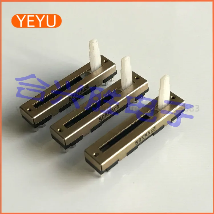 4-5-Cm-Sliding-Potentiometer-Double-50K-Mixer-Volume-Straight-Sliding ...