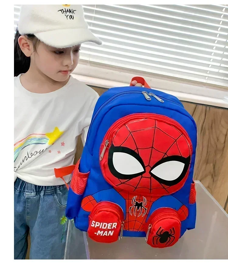 Amine-School-Backpack-3D-Cartoon-Spider-Comic-Backpacks-Waterproof ...