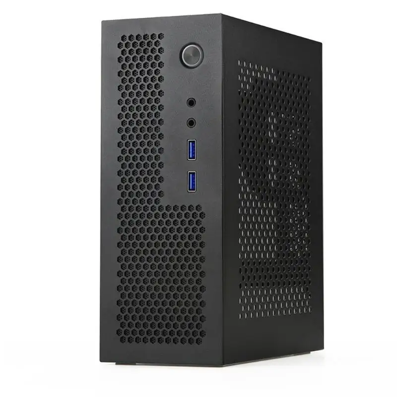 Y1UB A09 Mini ITX caja computadora chasis HTPC Host caja USB3.0 ITX PC ...