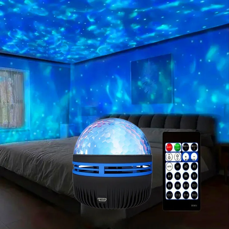 LED-Starry-Galaxy-Projector-Night-Light-Rotating-Star-Moon-Lamp-Bedroom ...