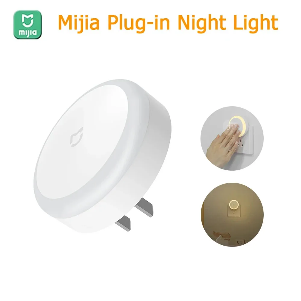 original-Mijia-Plug-in-Night-Light-Sense-Induction-Soft-Light-Plug ...