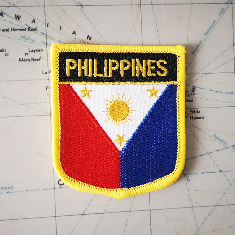 Philippine Flag Shield Logo