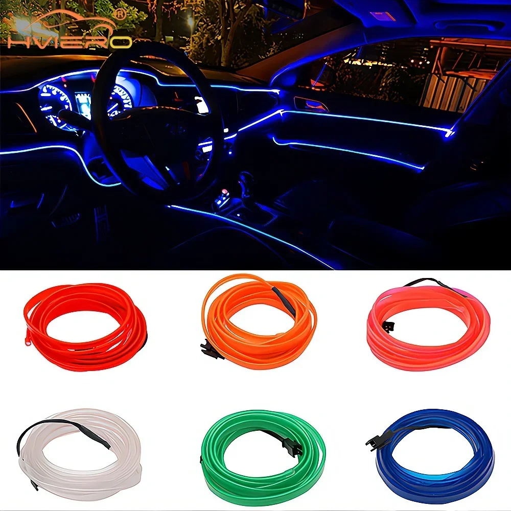 Hot-Sale-1M-2M-3M-5M-Cars-Interior-Lighting-LED-Strip-Decoration ...