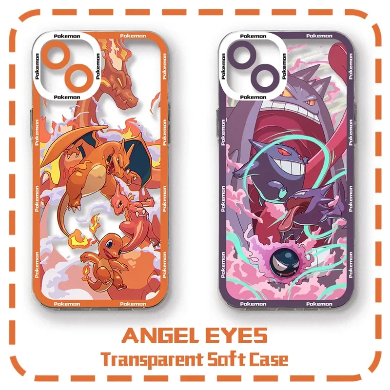 Pokemon Pikachu Gengar Phone Case For Samsung Galaxy A07 A06 A05 A05S ...