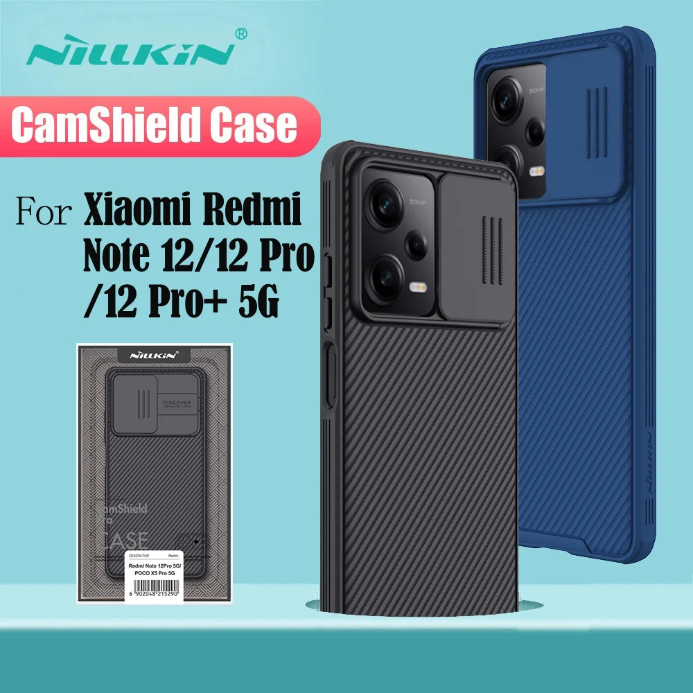 NILLKIN-For-Xiaomi-Redmi-Note-12-Pro-5G-Case-CamShield-Pro-Slide-Camera ...