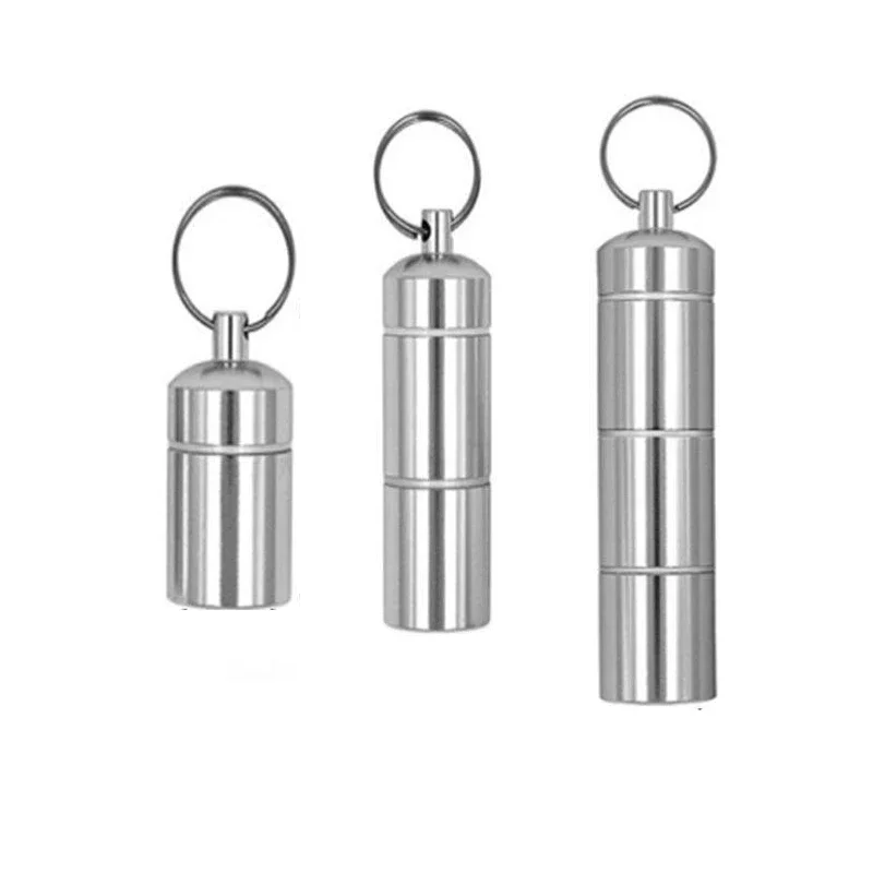 Capsule-Shape-Aluminum-Pill-Case-Delicate-Seal-Medicine-Organizer-Box ...