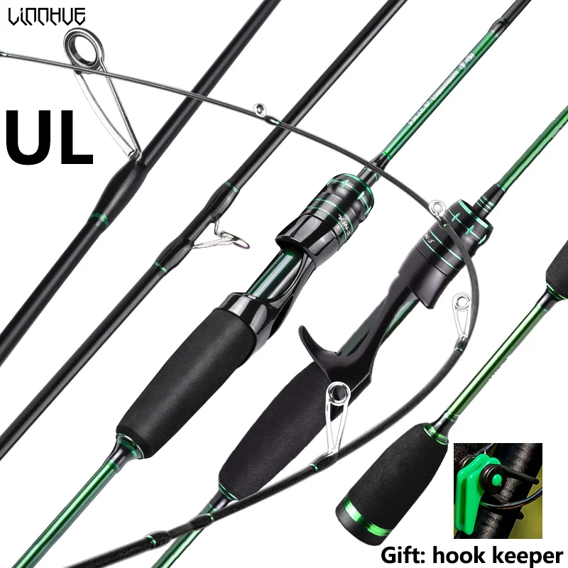 LINNHUE-Ultra-light-Fishing-Rod-1-68m-1-8m-UL-2-sections-Supre-Soft ...
