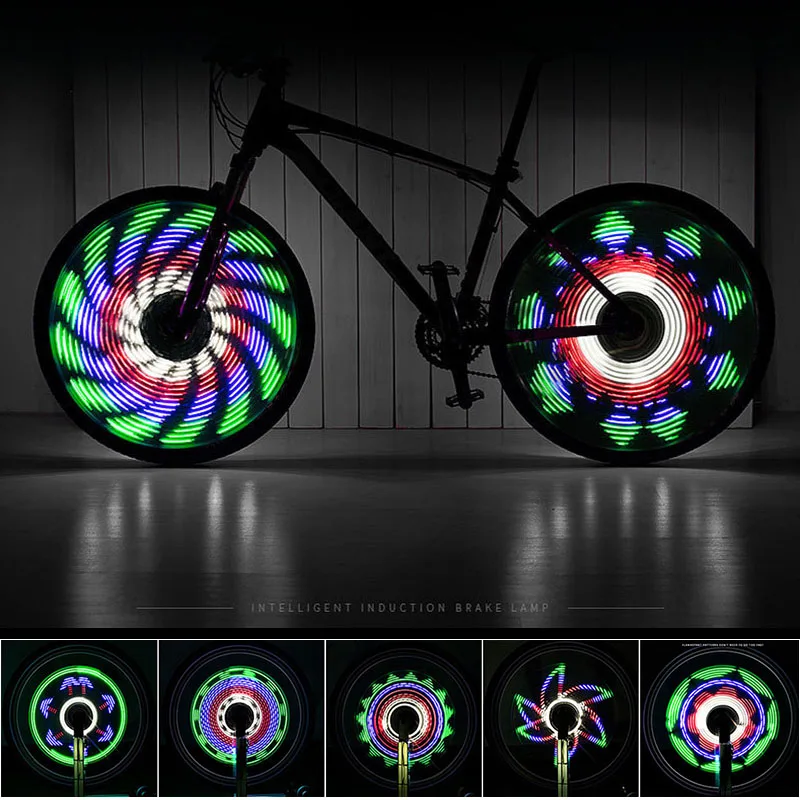 LEADBIKE-Waterproof-Bike-Spoke-Light-Bicycle-Hot-Wheel-Light-64-LEDs-30 ...
