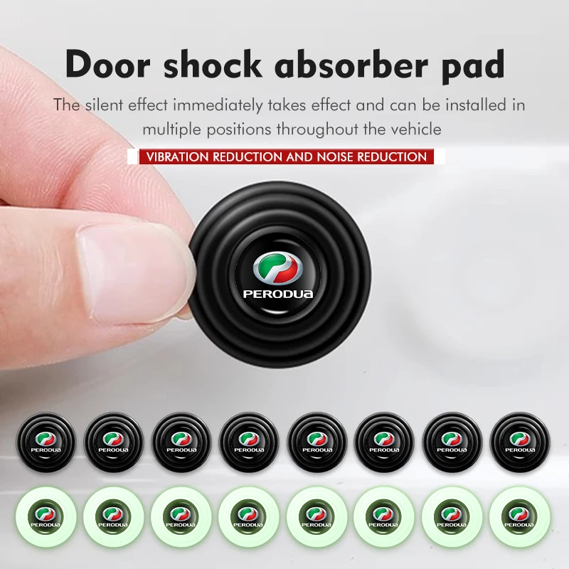 8PCS-Car-Anti-collision-Silicone-Door-Shock-Absorber-Spacer-For-Perodua ...