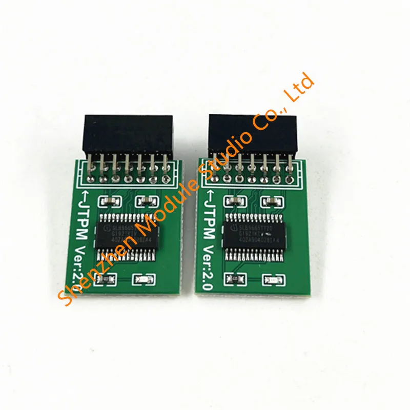TPM 2.0 Encryption Security Module Remote Card LPC-14PIN Module 14Pin ...