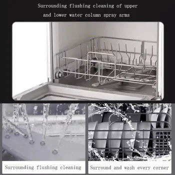 Home Use Portable Multi-Function Dish Washer Dishwasher Automatic Dish ...