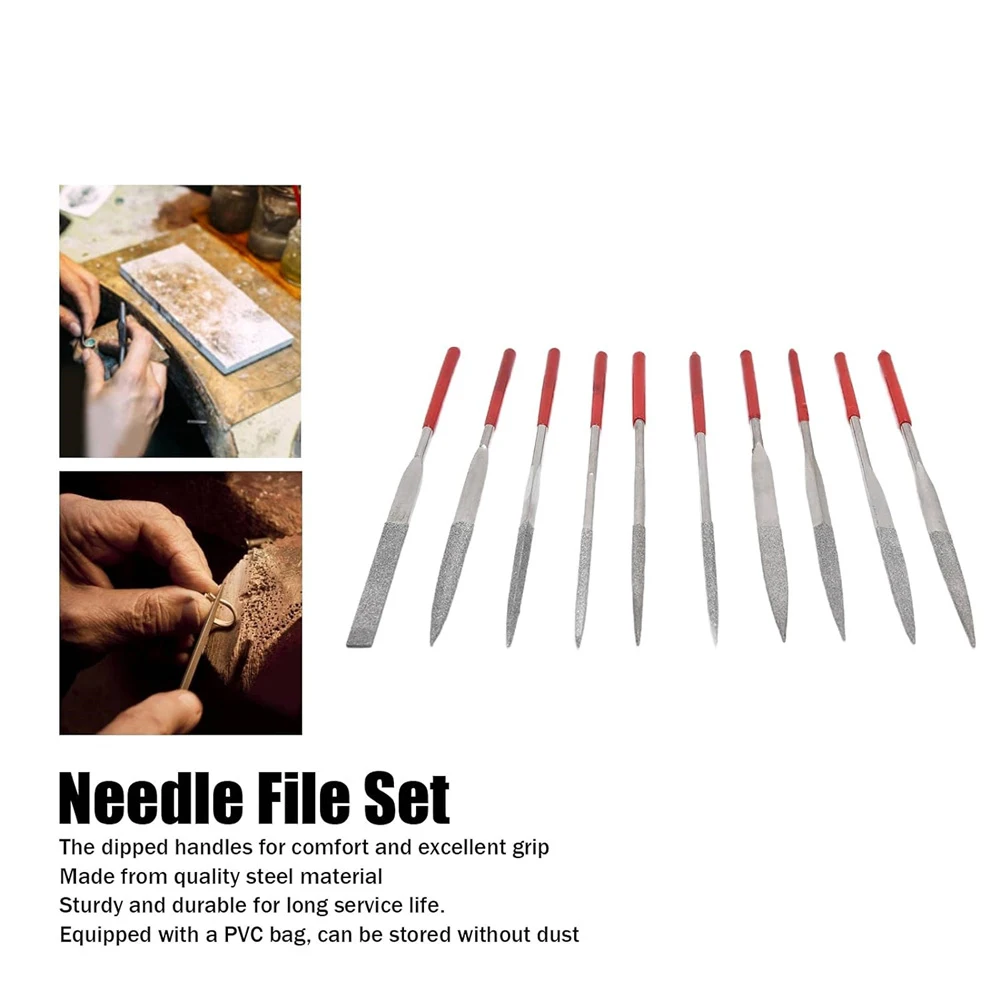 Guitar-Tool-10pcs-Guitar-Files-Fret-Nut-Saddle-Slot-Grinding-File-Set ...