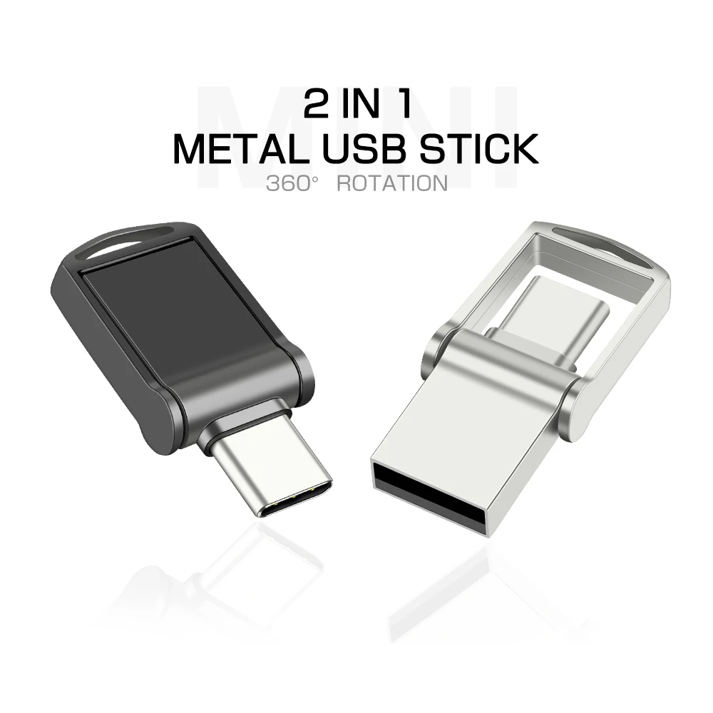 2 1 64gb Otg Usb 2.0 Flash Drive | Usb Flash Drive Pendrive 2 Gb - Type ...