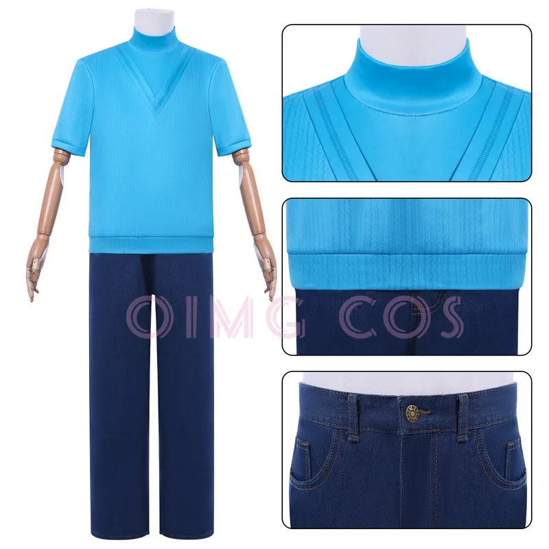 Minecraft MC Steve Cosplay Costume Adult Carnival Uniform Anime ...