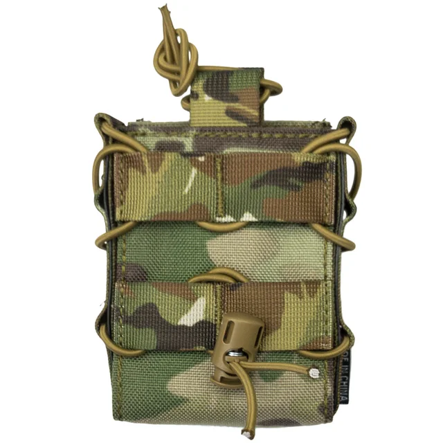 Single Layer 5.56 Kit Waist Seal Hanging Pack Tactical Vest Accessories Equip Molle System ...