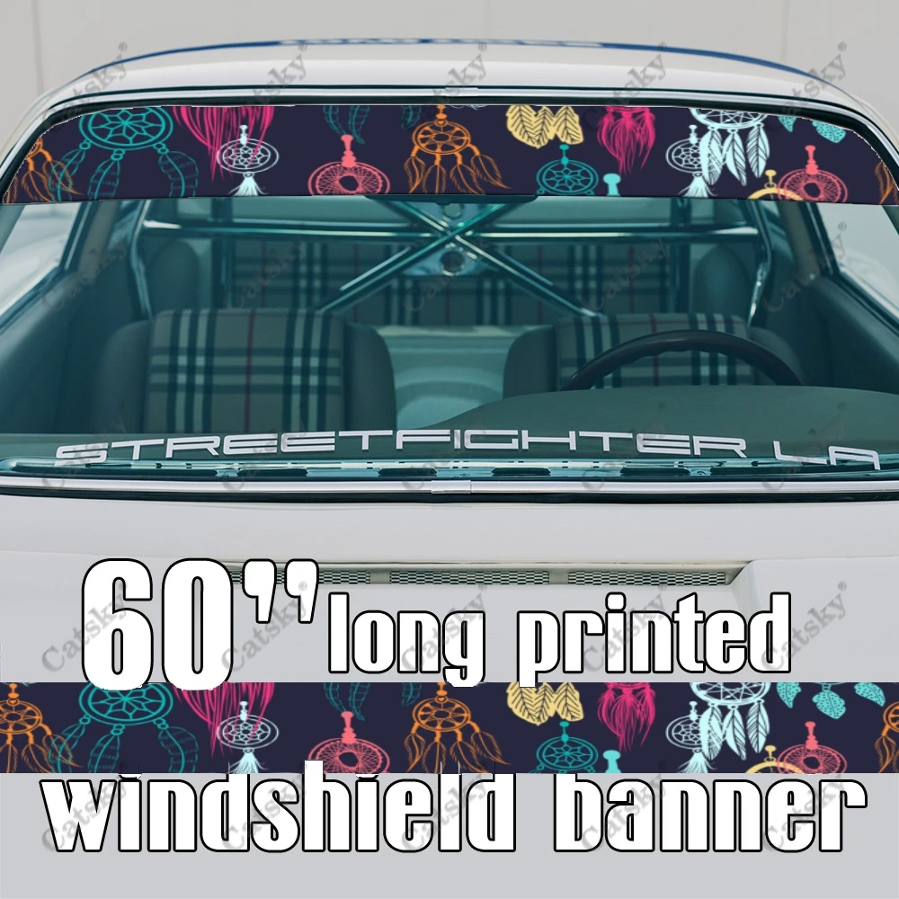 Dream-Catcher-Car-Front-Windshield-Window-Vinyl-Banner-Decal-Car-Vinyl ...