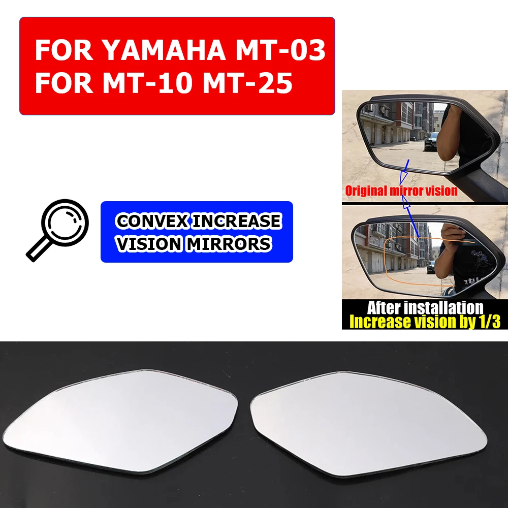 Motorcycle-Convex-Mirror-Increase-Vision-Rearview-Mirrors-Side-Mirror ...