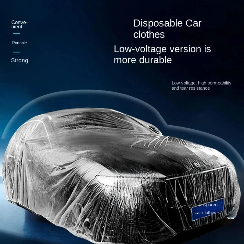 Universal-Protective-Shield-Disposable-Transparent-Car-Cover-Dust-Proof ...