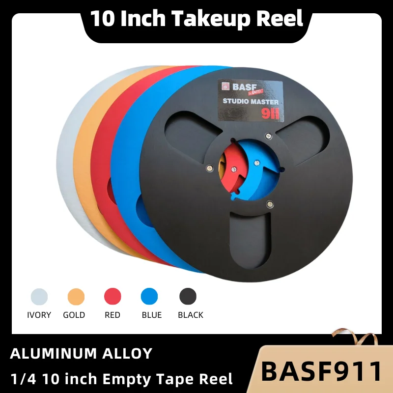 BASF-1-4-10-Inch-Empty-Tape-Reel-Nab-Hub-Reel-To-Reel-Recorders ...