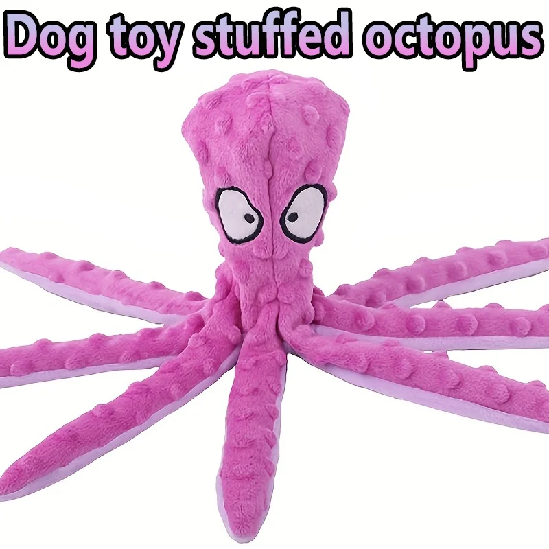 Pet-Plush-Toy-Octopus-Dog-Toys-Plush-Dog-Toy-For-Puppy-Teething-Durable ...