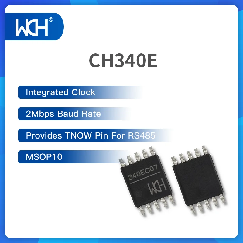 20Pcs/Lot USB to UART chip CH340 Integrated clock 2Mbps baud rate ...