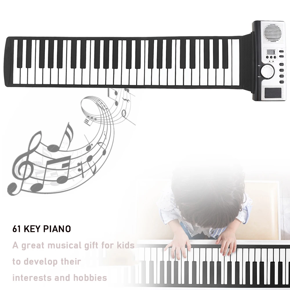 Silicone Electronic Keyboard | Musical Instrument Keyboard - Portable ...