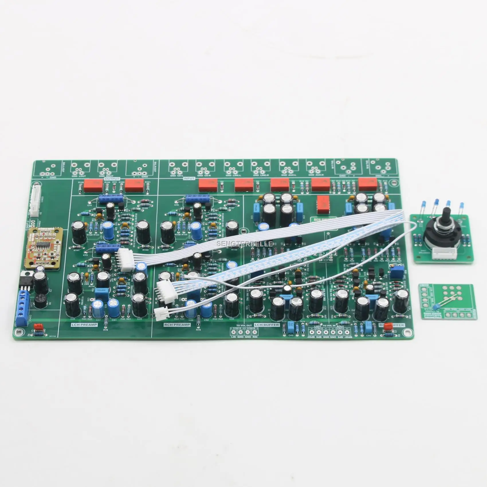 HiFi FM266 MKII Fully Balanced Preamp Board Stereo Audio Preamplifier ...