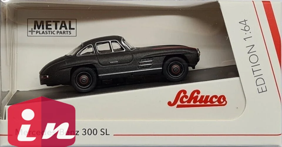 Schuco 1:64 300 sl edição personalizada diecast modelo carro coleção ...