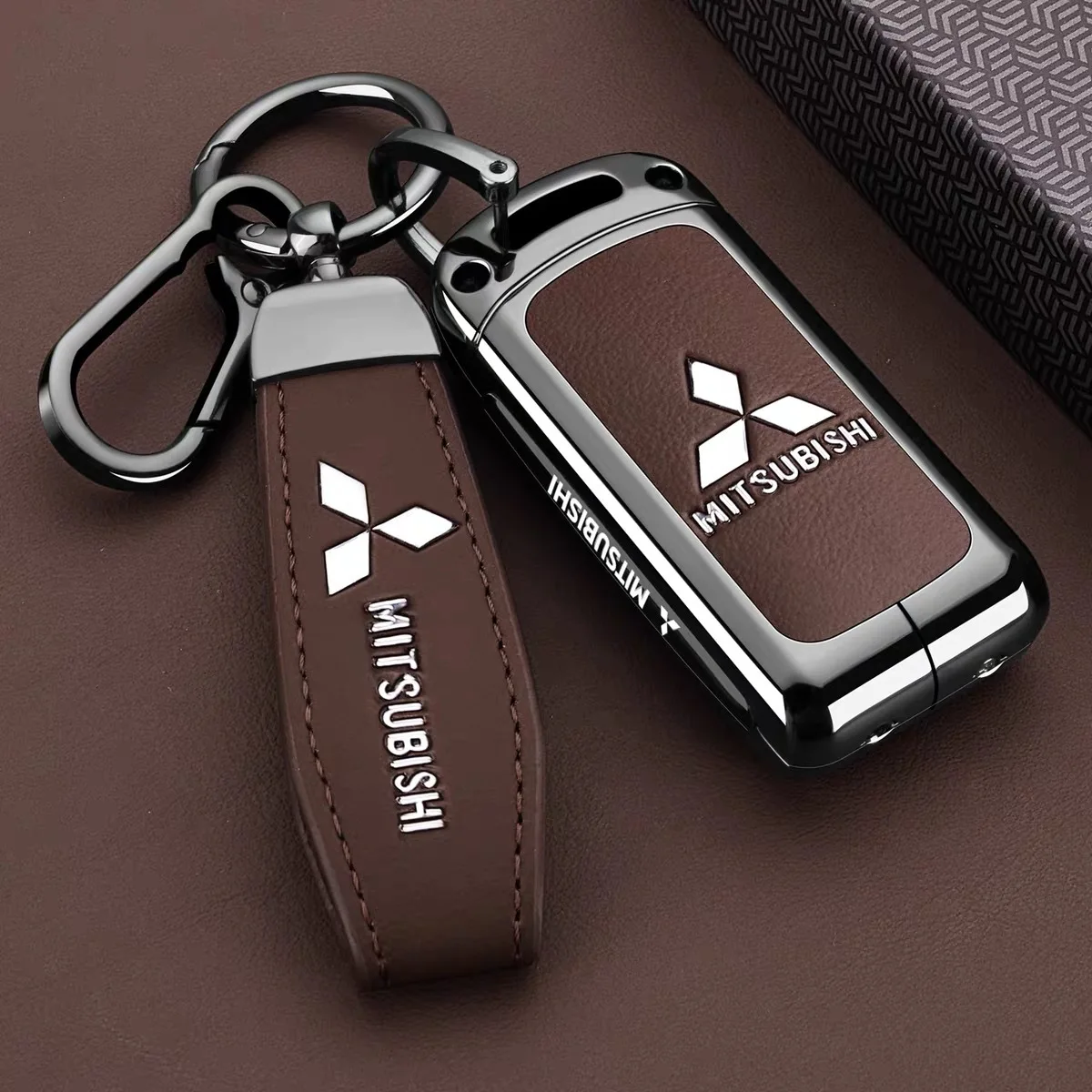 Cubierta de llave de coche Mitsubishi, carcasa de aleación de Zinc de ...