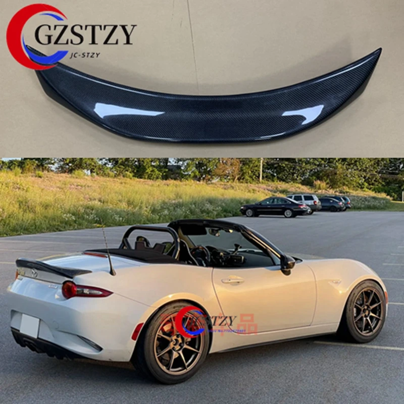 For-Mazda-MX5-Miata-ND-RF-LMS-Style-FRP-Fiber-Glass-Unpainted-Duckbill ...