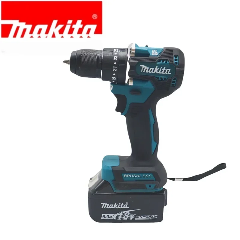Makita Original DDF487 Cordless Driver Drill Brushless Electric Impact ...