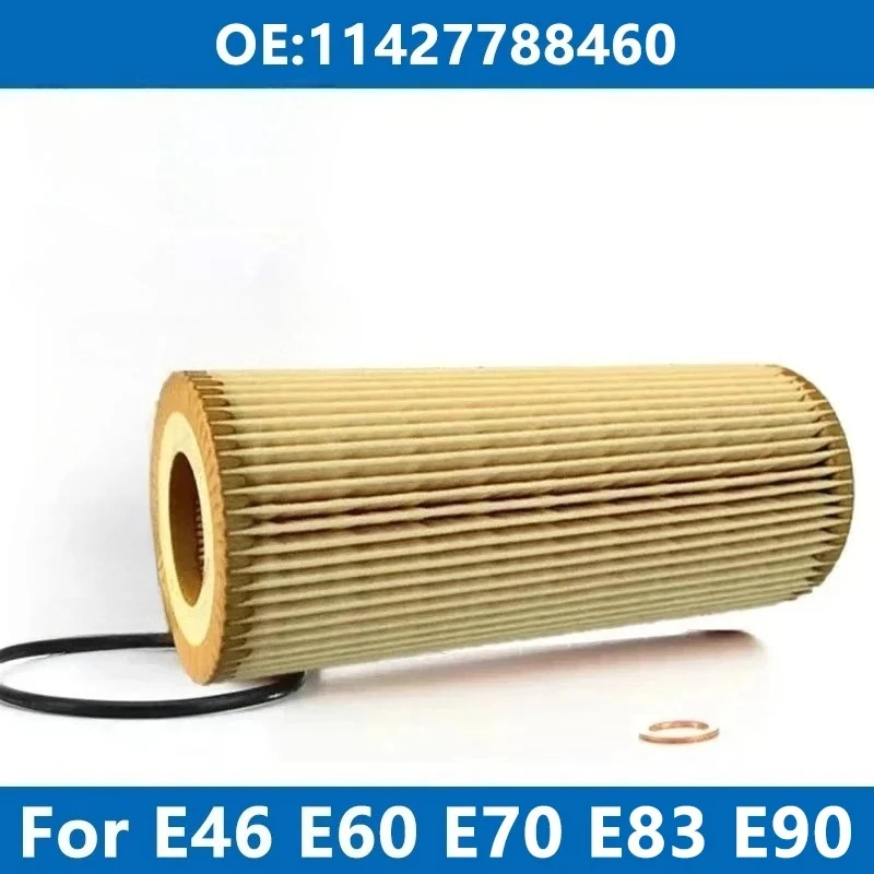 1/6/10PCS Car Oil Filter 11427788460 For BMW E46 E90 E91 E92 E93 E60 ...