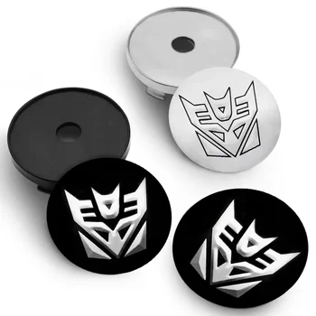 3D Car Stickers For Transformers Badge Decepticons Badges Tail Stickers ...