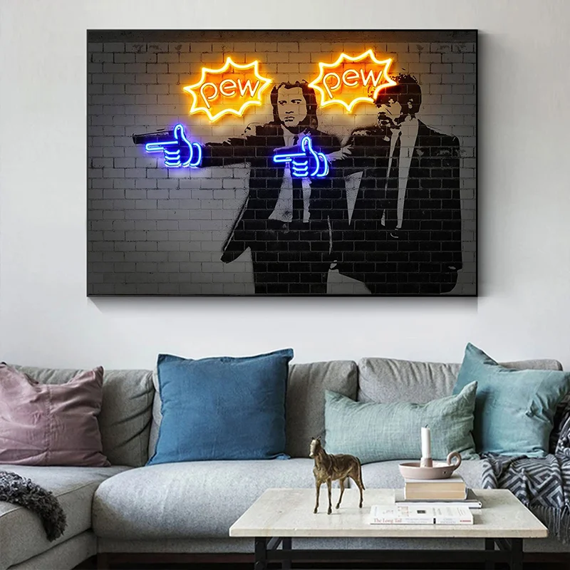 Pulp Fiction Poster Banana