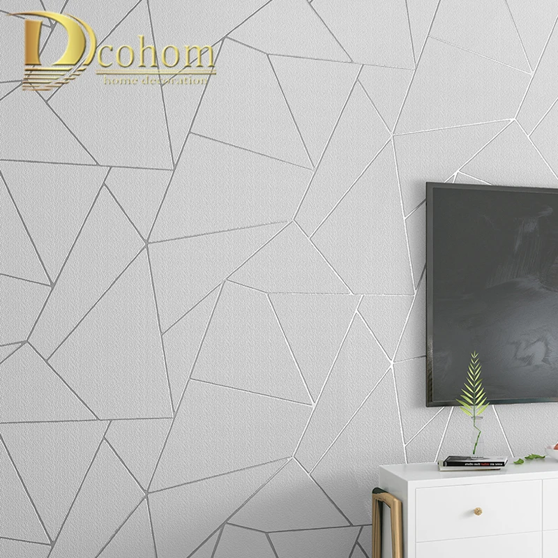 Grey Geometric Wallpaper