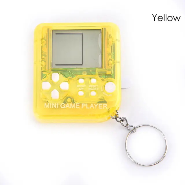 Pocket Mini Classic Game Machine Keychain Children's Handheld Retro ...