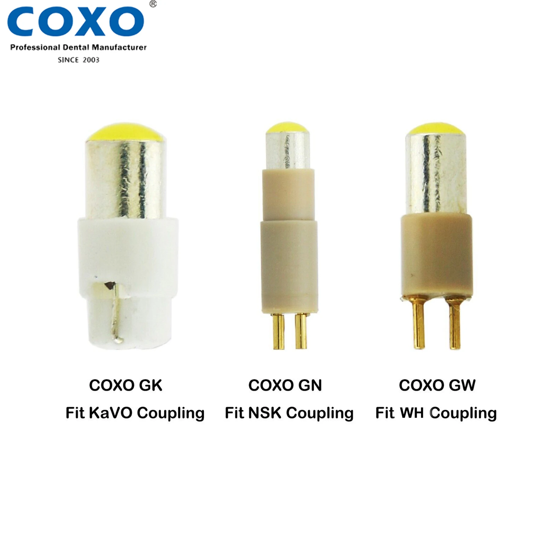 COXO Dental LED Bulb Lamp Replacement For Kavo NSK WH High Speed ...