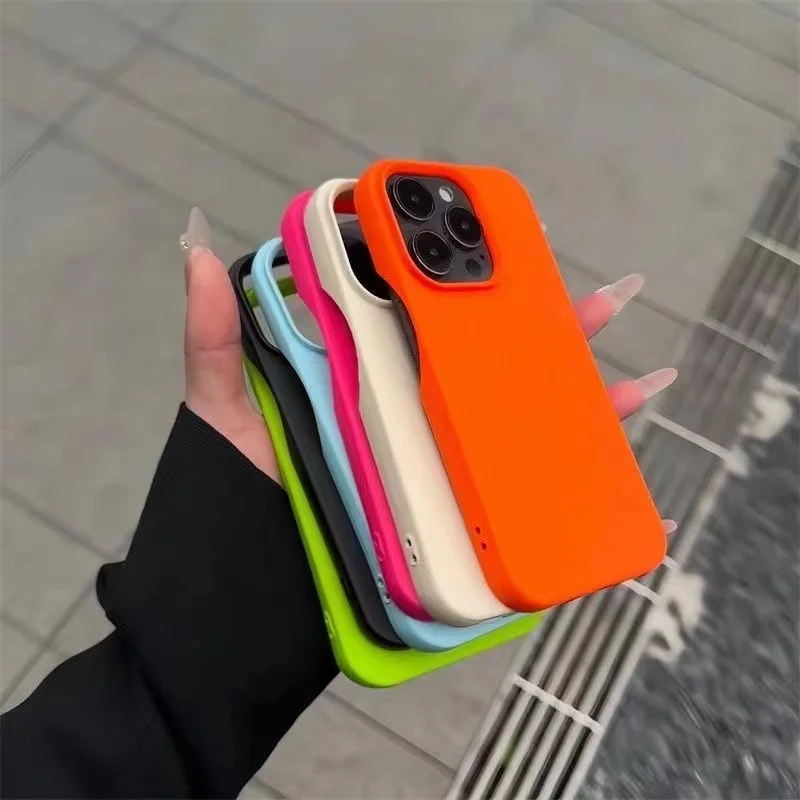 Funda-de-TPU-mate-de-silicona-ultrafina-para-iPhone-cubierta-de-ne-n ...