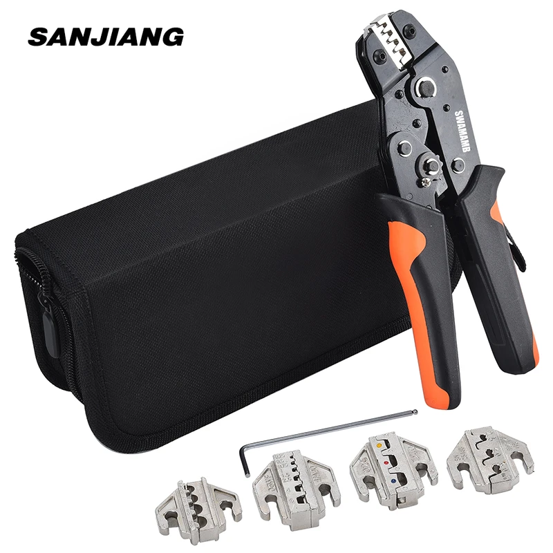 SN 58B Ratchet Crimper Tool Change Jaws Kit Automotive Service Kit Crimping Plier For Non ...