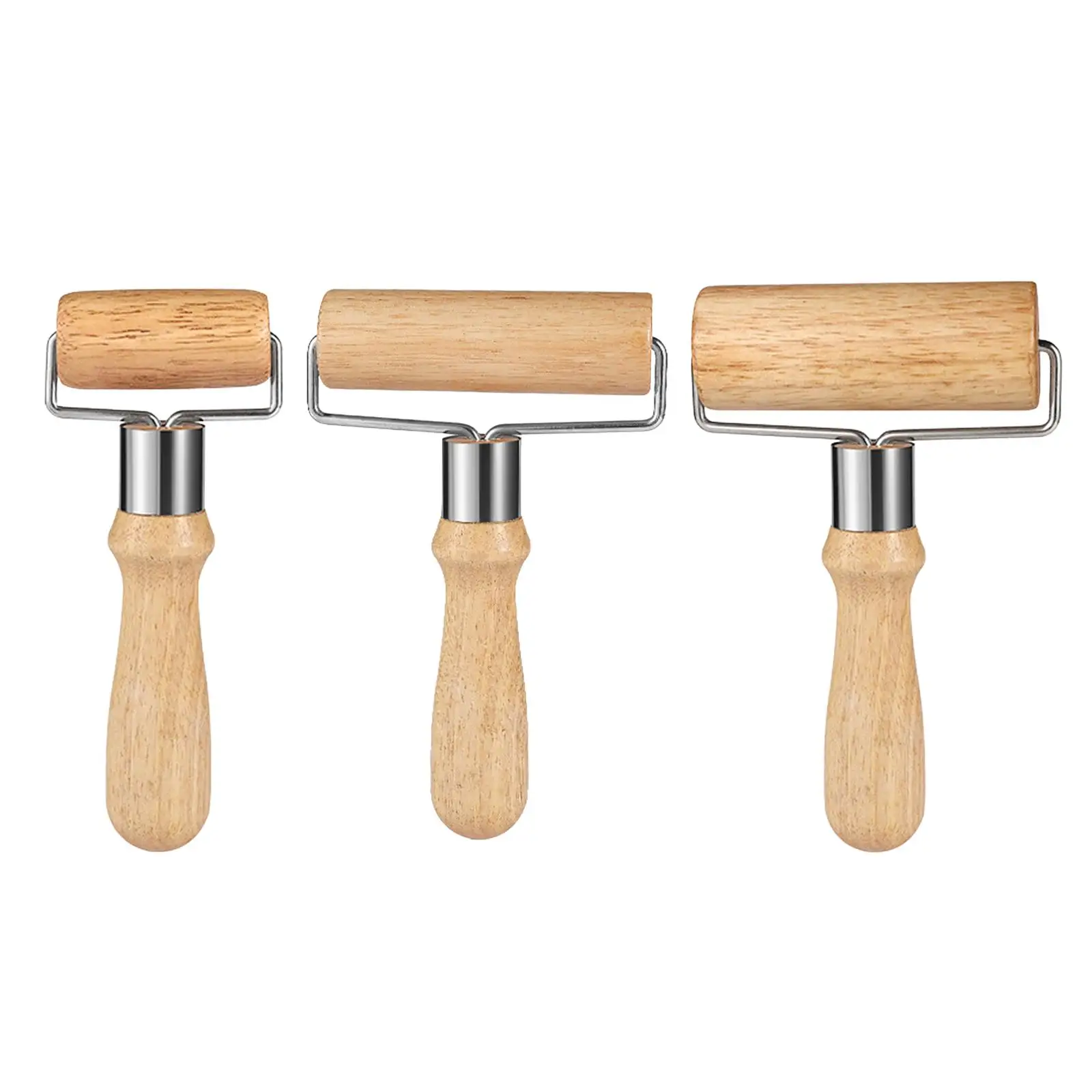 Wooden-Rolling-Pin-Pastry-Roller-T-Shape-Sturdy-Home-Baking-Cooking ...