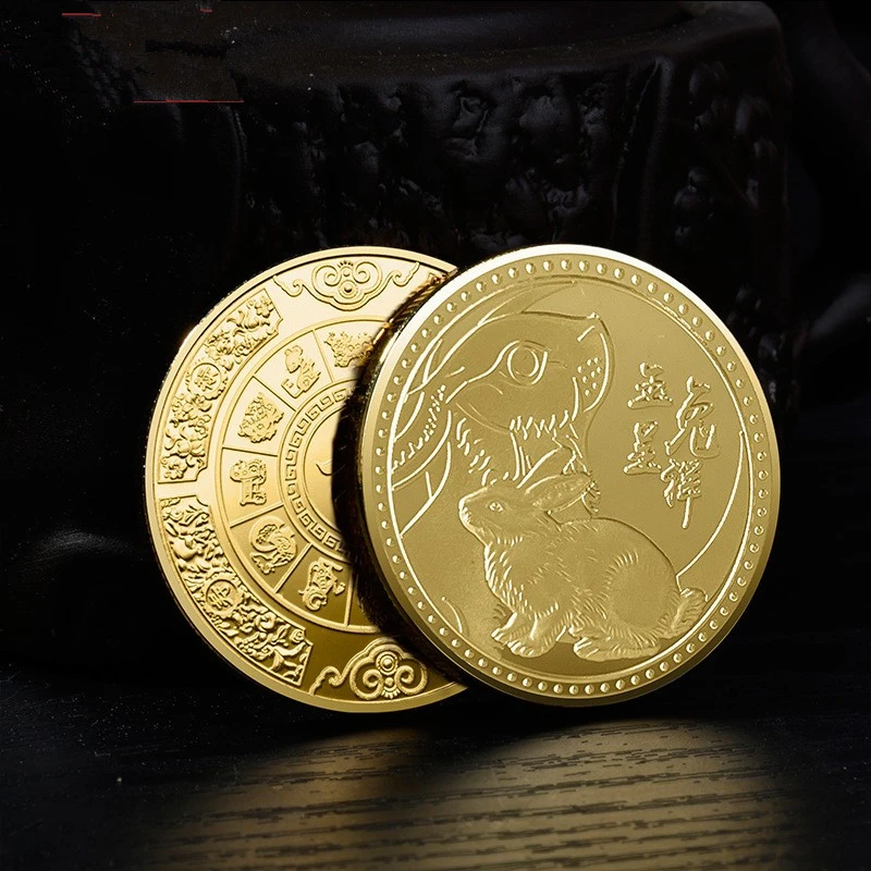 Zodiac Year Of The Rabbit Coin Ancient Traditional Chinese Feng Shui zodiac-year-of-the-rabbit-coin-ancient-traditional-chinese-feng-shui