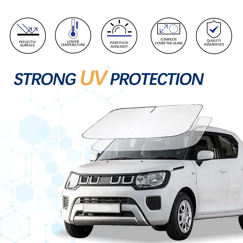 Car Windshield Sun Shade For SUZUKI Ignis Sunshade Summer Visor ...