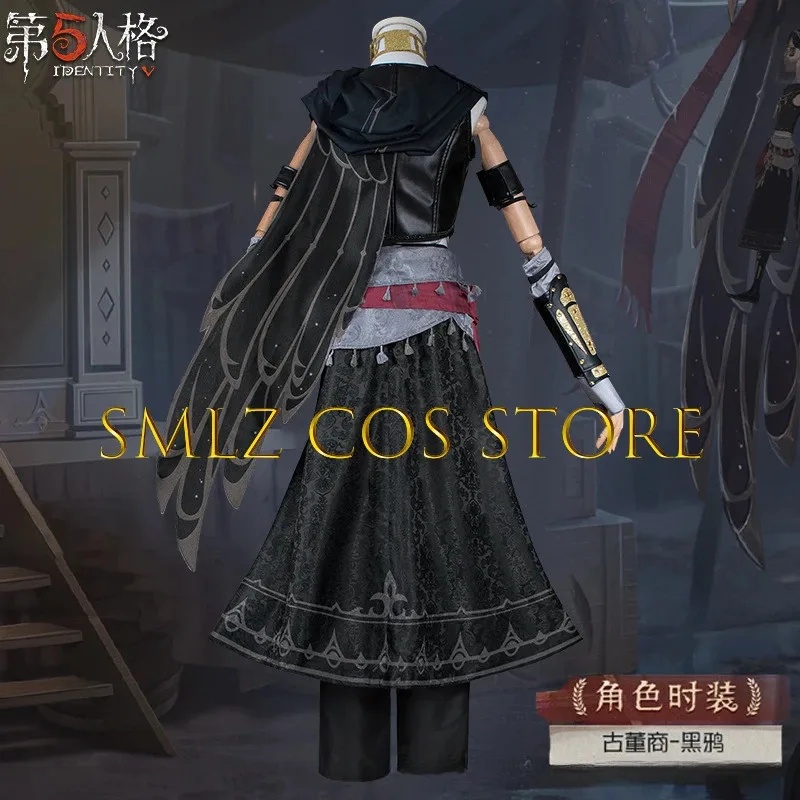 CyGame Identity V Antiquarian Qi Shiyi Cosplay Costume Crow Cosplay ...