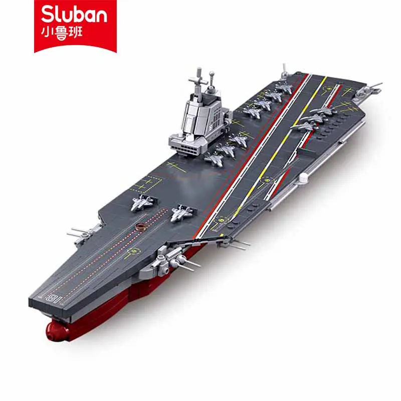 Sluban-Building-Block-Toys-Ship-B1211-Chinese-Carrier-Vessels-Fu-Jian ...