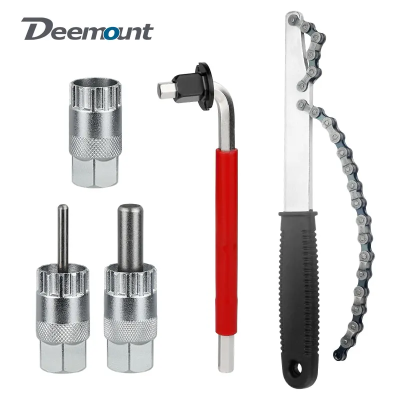 Deemount Bicycle Repair Kit Cassette Locking Ring Wrench 12T High ...