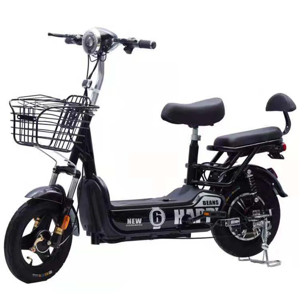 14-Inches-Double-Electric-Bicycle-220v-350w-Adult-E-Bike-Lithium ...