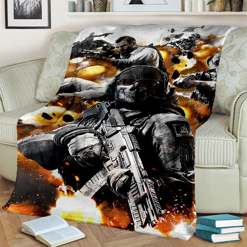 COD-Game-3D-Call-of-Duty-Gamer-HD-Blanket-Soft-Throw-Blanket-for-Home ...